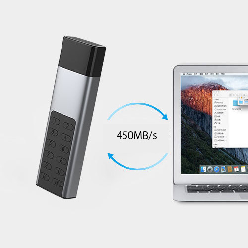 USB Encrypted Solid State Drive / Flash Drive 按鍵式加密手指